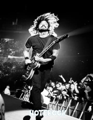 Notebook : Dave Grohl RockBand Notebook 100 Pages Diary, Thankgiving ...