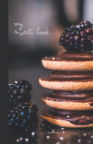 SWEET RECIPE BOOK. Biscuits edition: A blank recipe notebook to write ...
