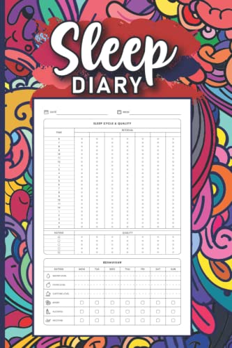 Sleep Diary: A Complete Guide to Monitor Track And Record Sleeping Hour ...