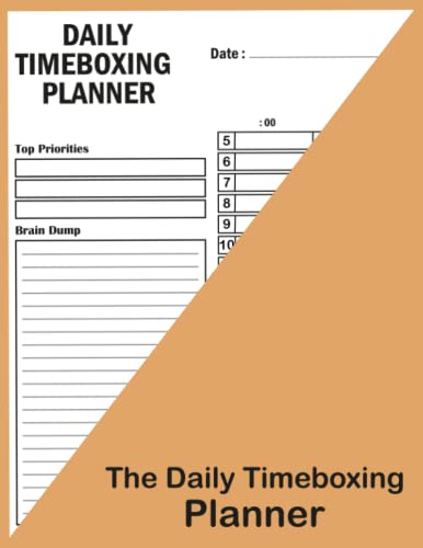 The Daily Timeboxing Planner: To-Do List, Time Management, The Powerful ...