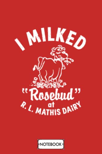 Mathis Dairy B36173 Notebook: Journal, Lined College Ruled Paper, Diary ...