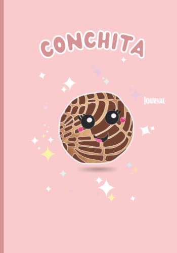Chocolate Conchita Pan Dulce Journal 7x10 120pgs grey lined glossy ...