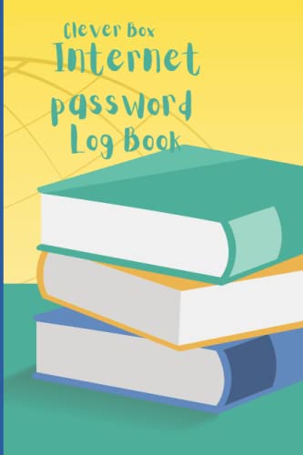 clever Box INTERNET PASSWORD LOG BOOK: The personal Internet password ...