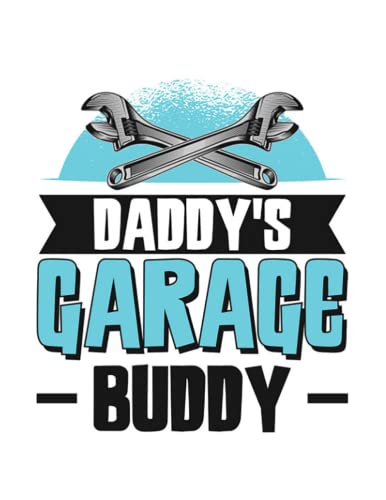 Garage Buddy Daddys Garage Buddy Dad Mechanic Car Technician: Notebook ...