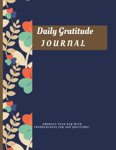 Gratitude Journal: Give Thanks,Appreciation,Self-Care Affirmation ...
