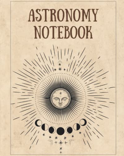 Astronomy Notebook: 150 Pages 8x10 Composition Notebook College Rule ...