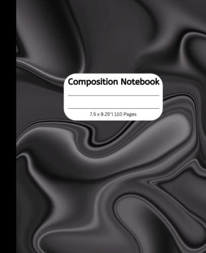 Composition notebook wide ruled for kids, teens and adults: Standard ...
