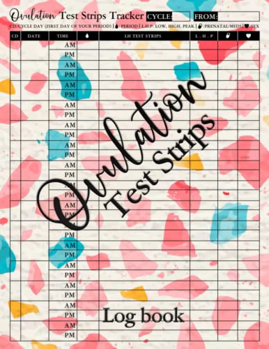 Ovulation Test Strips Log book: Identify Your Personal Menstrual Cycles ...