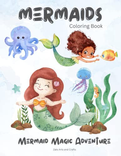 Mermaids Coloring Book for all ages by Zaks Digital | Goodreads