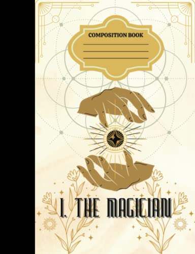 "The Magician" Second in Arcana Composition Notebook Series, 9.75 x 7.5 ...
