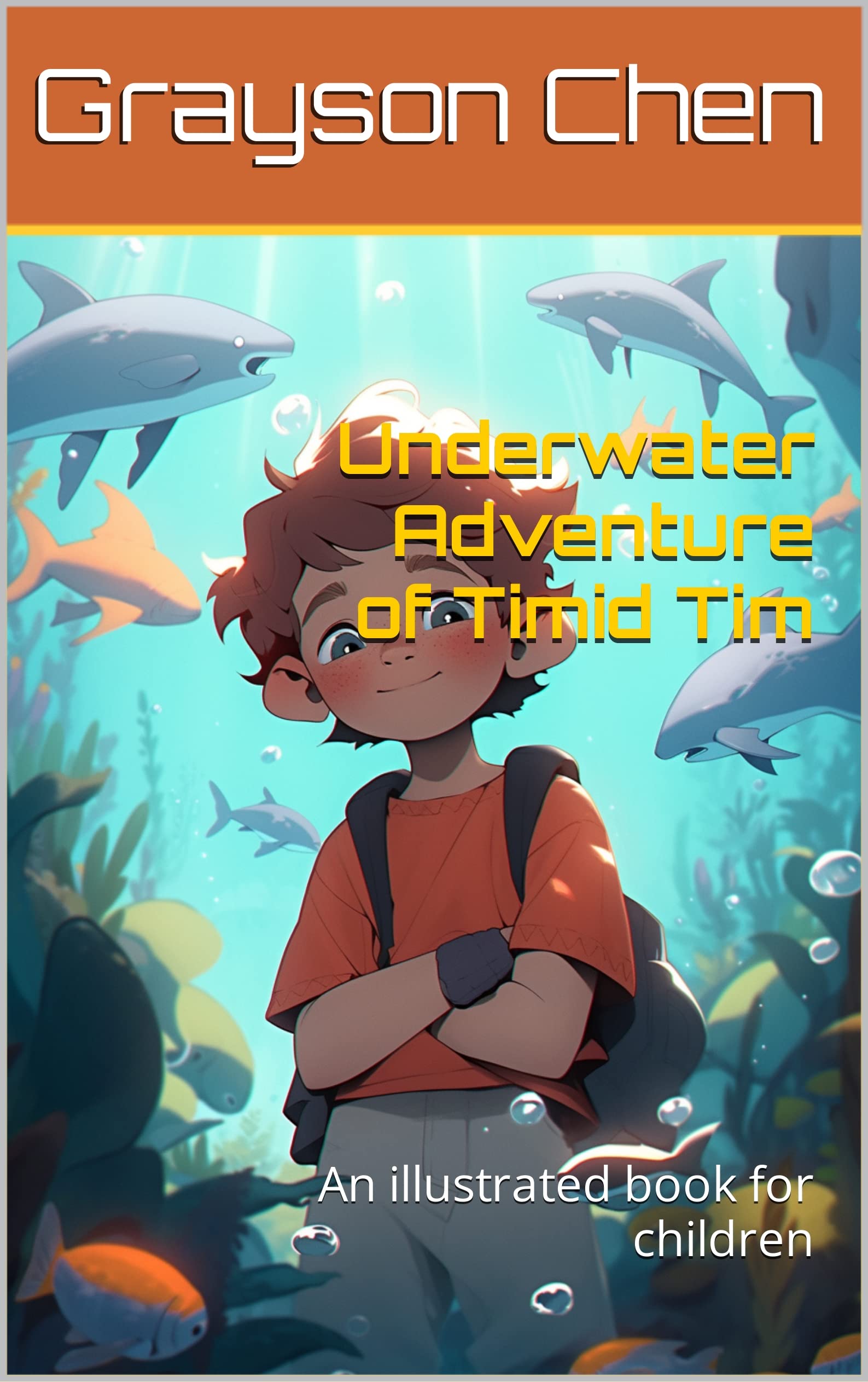 Underwater Adventure of Timid Tim: An illustrated book for children by ...