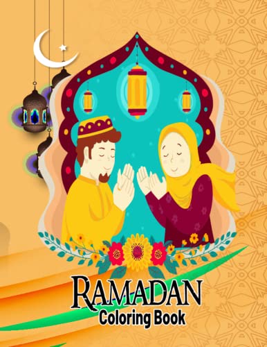 Ramadan Coloring Book: Ramadan Activity Coloring Book for muslim Kids ...