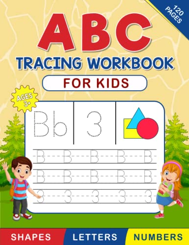 ABC Tracing Workbook For Kids: Handwriting Practice Workbook ,Trace ...
