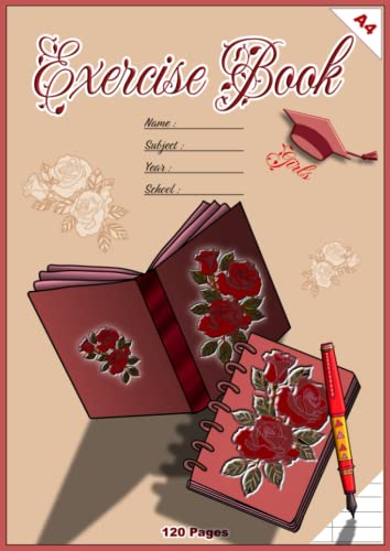 Exercise Book A4 - feint ruled: 120 pages, exercise book, ages 10 and ...