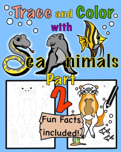 Trace and Color with Sea Animals Part 2 by Girvin Ostia | Goodreads