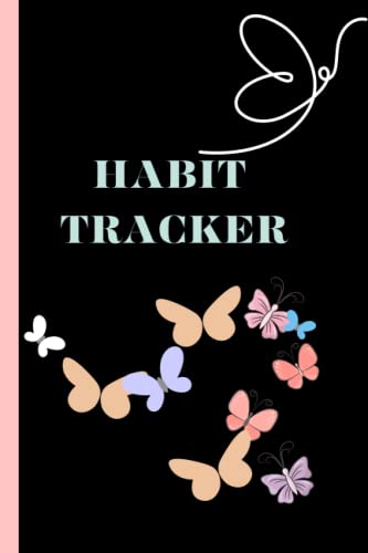Daily Habit Tracker Inspirational Goal Planner Self Improvement Book ...