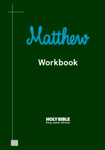 Matthew Workbook: KJV BIBLE in cursive by King James Version Holy Bible ...
