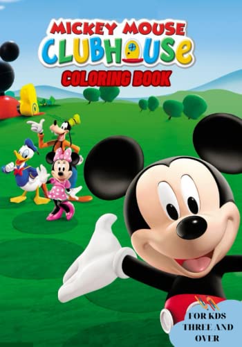 MickeyyyyMouseClubhouse Coloring Book: Discover the Wonders of Learning ...