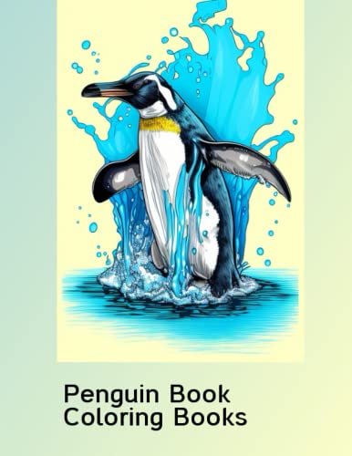 Penguin Coloring Book for Adults - Intricate Illustrations of Adorable ...