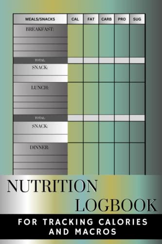 Nutrition Logbook: A Logbook Designed to Help People Track their ...