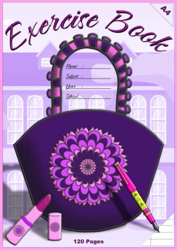 Exercise Book A4: 8mm Feint Ruled, 120 pages, exercise book, ages 10 ...