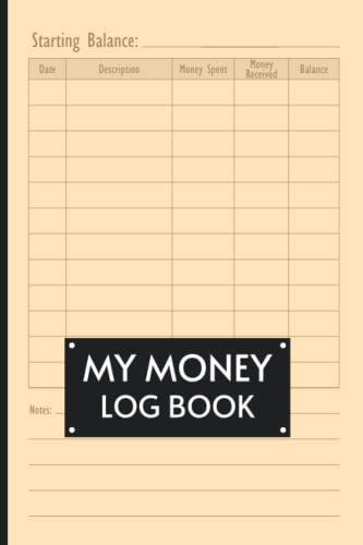 My Money Log Book: Simple Log Book Allowance Money Saving Book For Kids ...