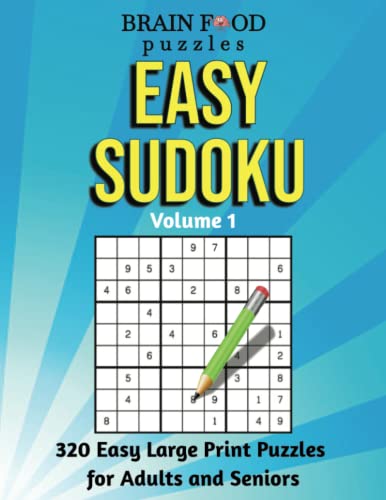 Easy Sudoku Volume 1: 320 Easy Large Print Puzzles for Adults and ...