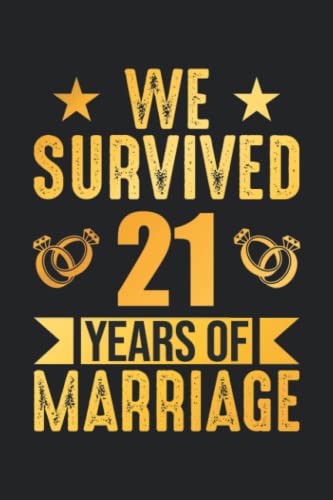We Survived 21 Years of Marriage: 21st wedding anniversary gifts for ...