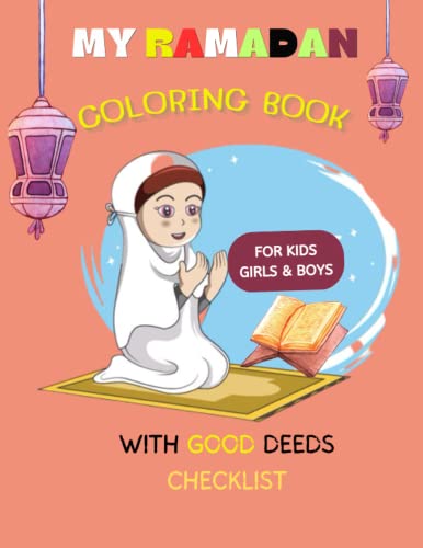 Ramadan Coloring Book: Ramadan Activity Book for Kids with Ramadan ...