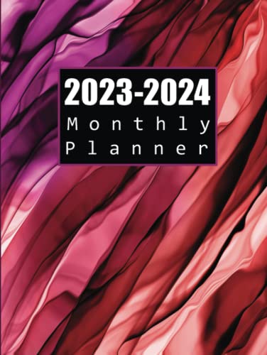 Monthly Planner 2023-2024: Two-year planner 2023-2024 monthly planner ...