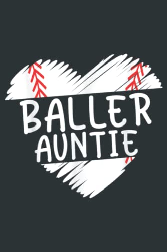 Aunt Baseball s For Women Baller Auntie Mother s Day: Notebook Journal ...