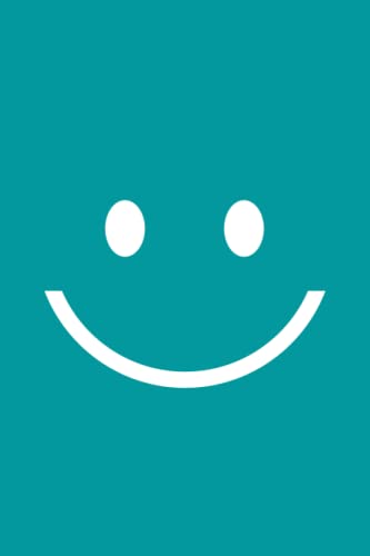 Smiley Journal: A Happy Place To Keep Your Thoughts - Teal Smiley Face ...