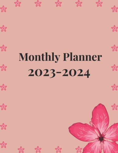 Monthly Planner 2023-2024: 24 Months Yearly Planner Monthly January ...