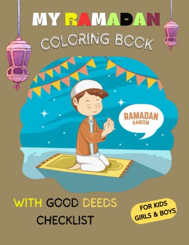 Ramadan Coloring Book: Ramadan Activity Book for Kids with Ramadan ...