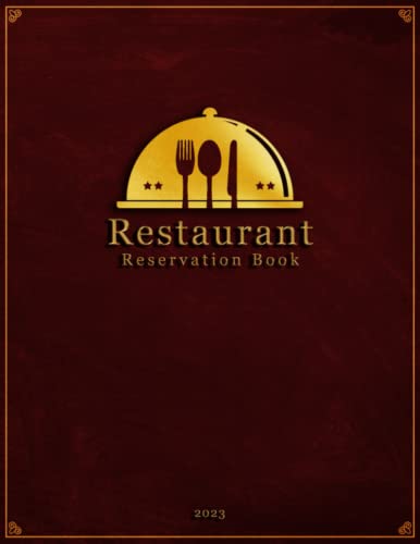 Reservation Book For Restaurant: Daily Hostess Table Reservation | 365 ...