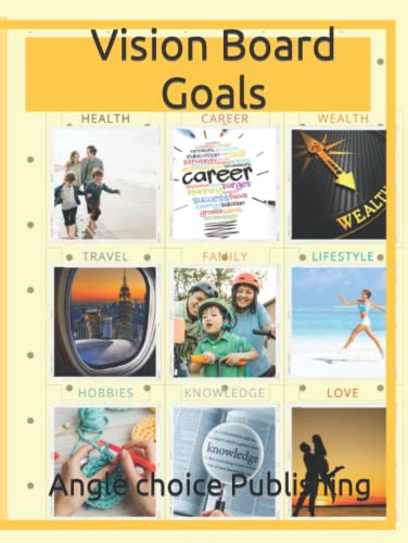 Vision Board Goals: Journal Organizer, Goals, Notebook, Diary, Book For ...