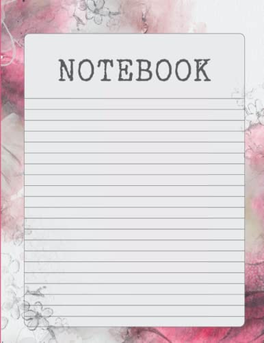 Notebook: Colored Paper Journal with Blank Lined Pages for Writing by ...