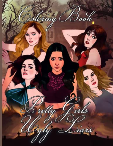 Pretty Girls, Ugly Liars Coloring Book: Young Baseball Players Coloring ...