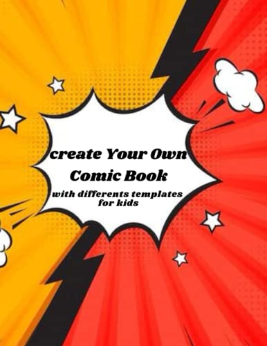 Create Your Own Comic Book with differents templates for kids: Express ...