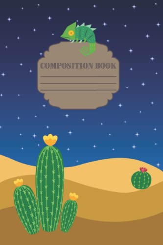 Desert Grid Dot Composition Journal Notebook: Cool and Unique Sweet ...