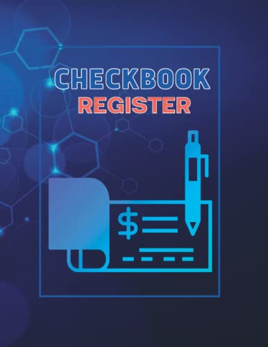 Checkbook Register: Bank Register Book | Bank Account Register ...
