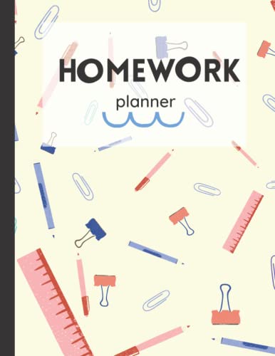 Homework Planner: A great and useful homework planner for kids, middle ...