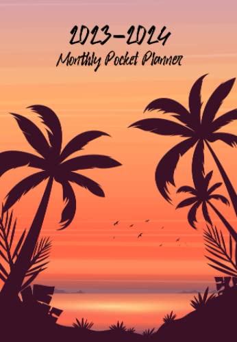 2023-2024 Monthly Pocket Planner: Two year Monthly Calendar Planner ...
