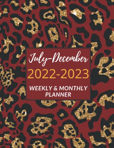 July 2022-December 2023 Planner Weekly and Monthly: 18 Month Calendar ...