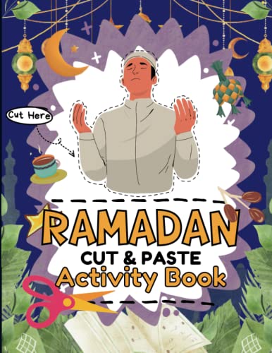 Ramadan Cut and Paste Workbook for Preschool: Get Ready for Ramadan ...