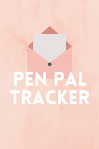 Pen Pal Tracker (Light Pink) by Megan Evans | Goodreads
