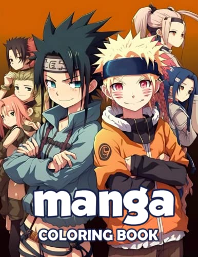 Manga Coloring Book: Transform Ordinary Coloring into a Fascinating ...
