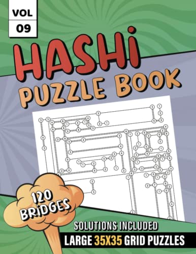 Hashi Puzzle Book Large 35x35 Grid Puzzles: Enhance Your Logical ...