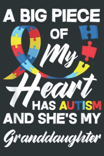 Autism Grandma Grandpa Autistic Granddaughter Autism: Notebook Journal ...