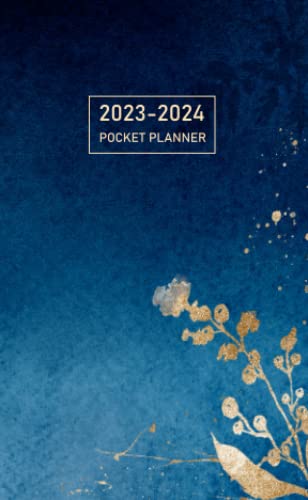 2 year pocket Planner 2023-2024: Monthly Pocket Planner, 24 Months From ...